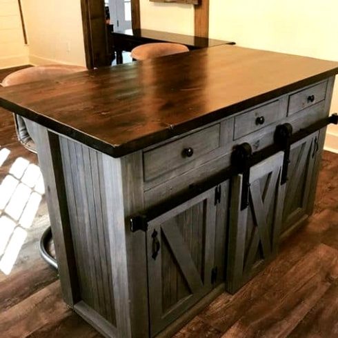 22 Barnwood Kitchen Islands for the Environmentally Pleasant Home-owner