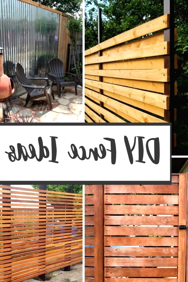 15 DIY FENCE IDEAS
